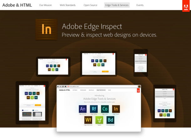 Adobe Edge Tools & Services // September 26th, 2012