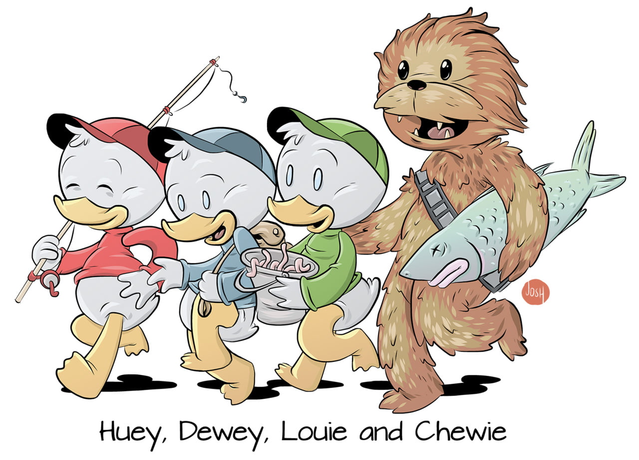 Huey, Dewie, Louie and now… Chewie // November 27th, 2012