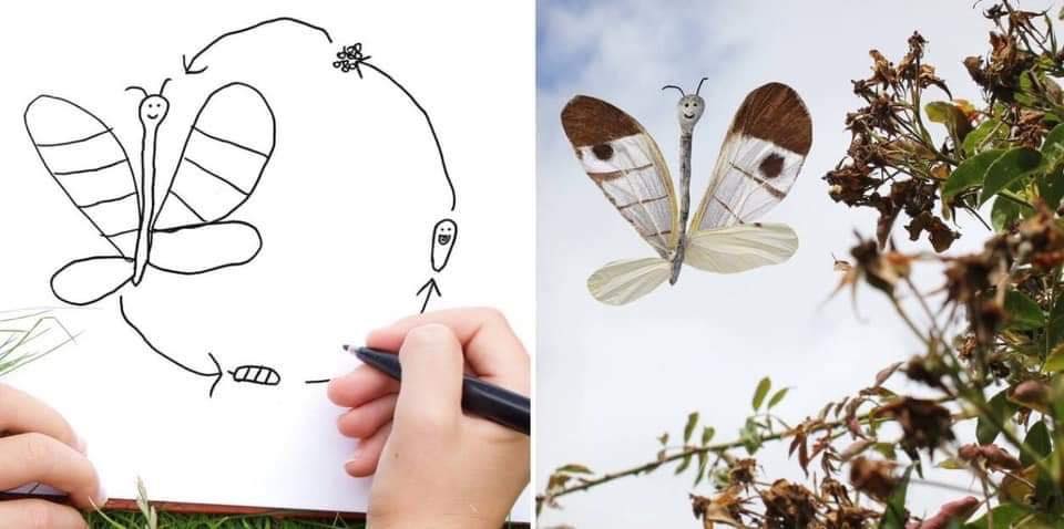 If your kids drawings were real // March 25th, 2020