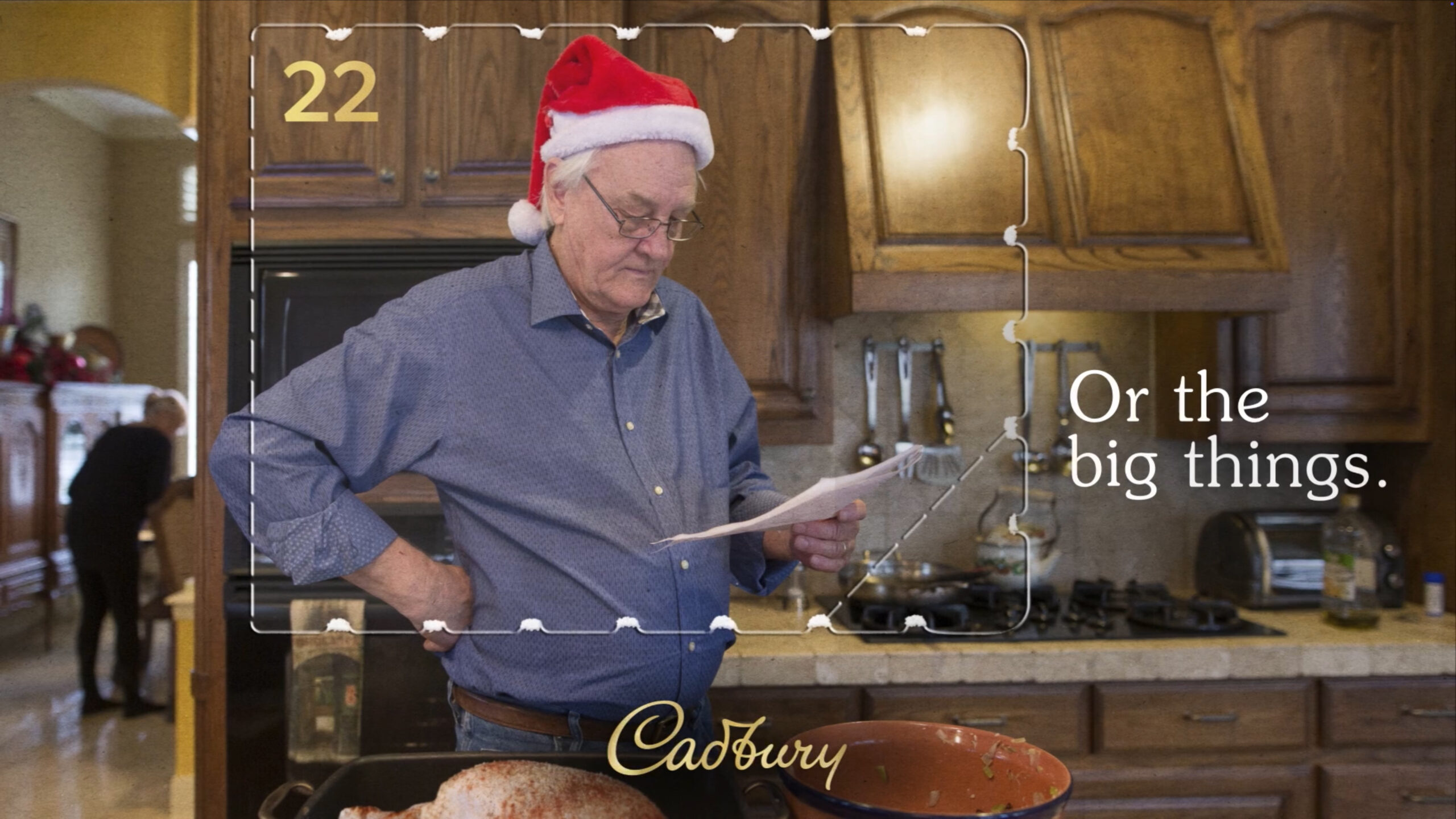 Cadbury Christmas Advent 2024 by VCCP London // December 7th, 2024