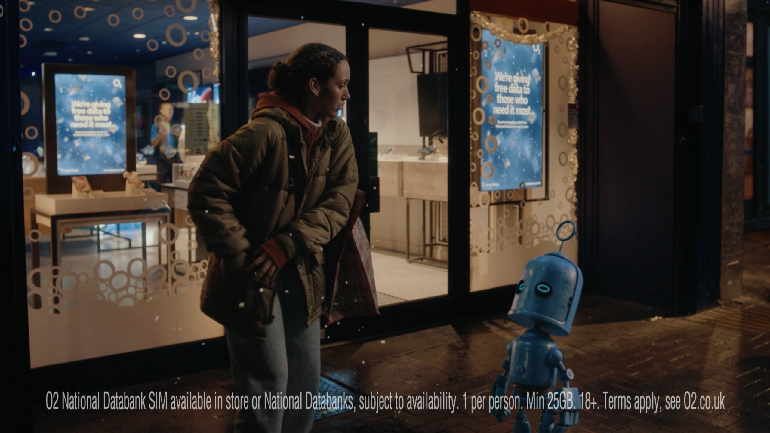 O2 Christmas Advert 2024 by VCCP - tiredbees by James Balderson